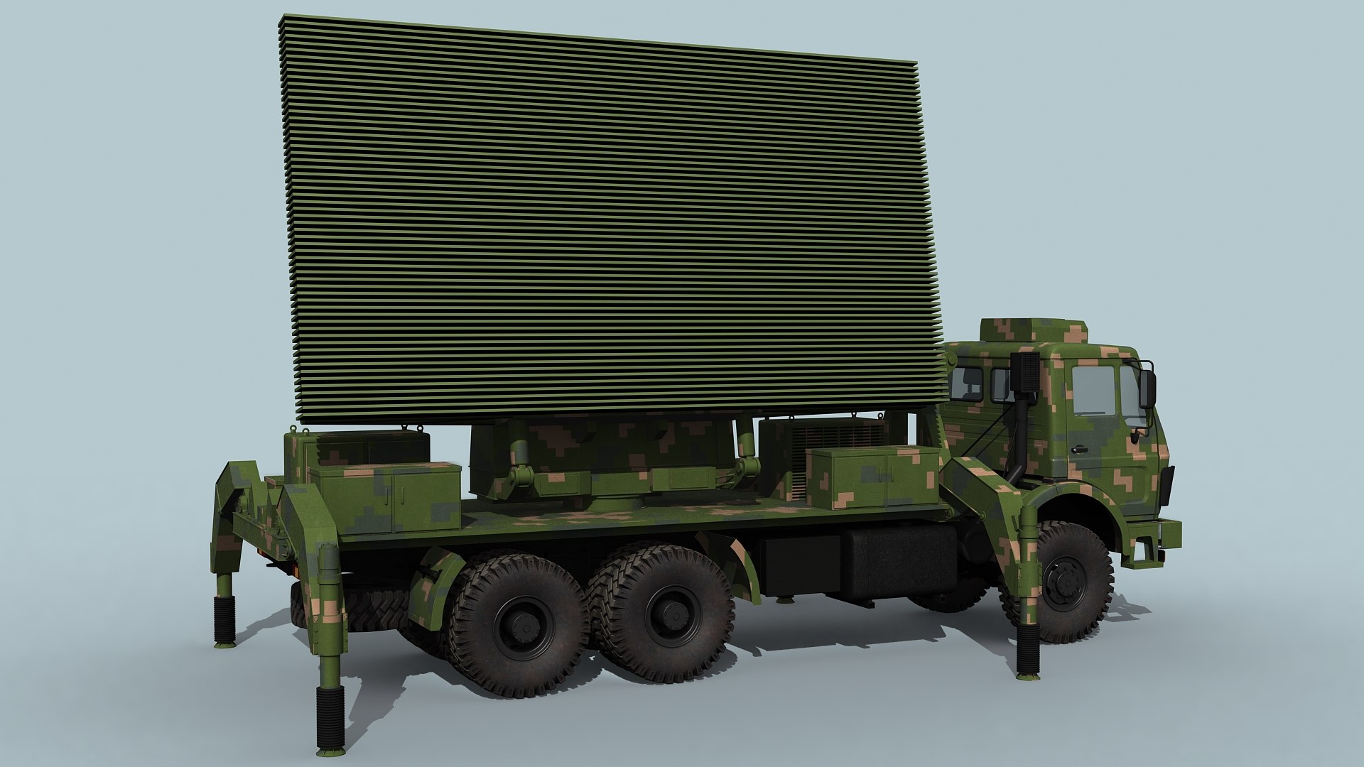 Type 305B Radar 3D Model - TurboSquid 1829635