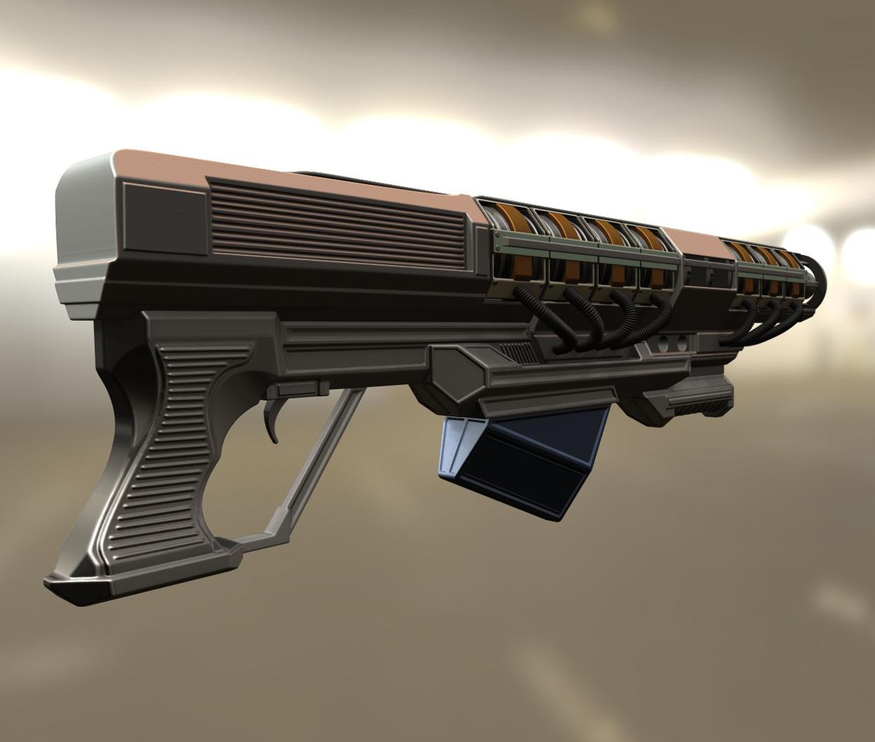 3d Version Rail Gun