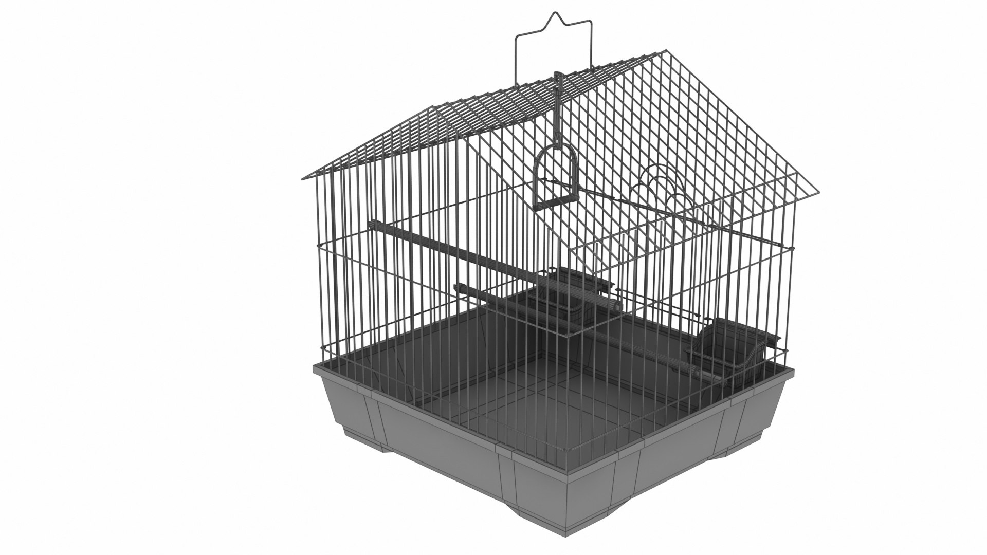 3D Bird Cage 01 Model - TurboSquid 1756866
