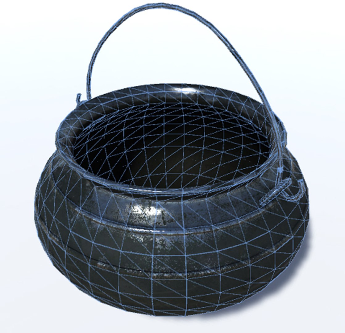 3d Cauldron Ancient