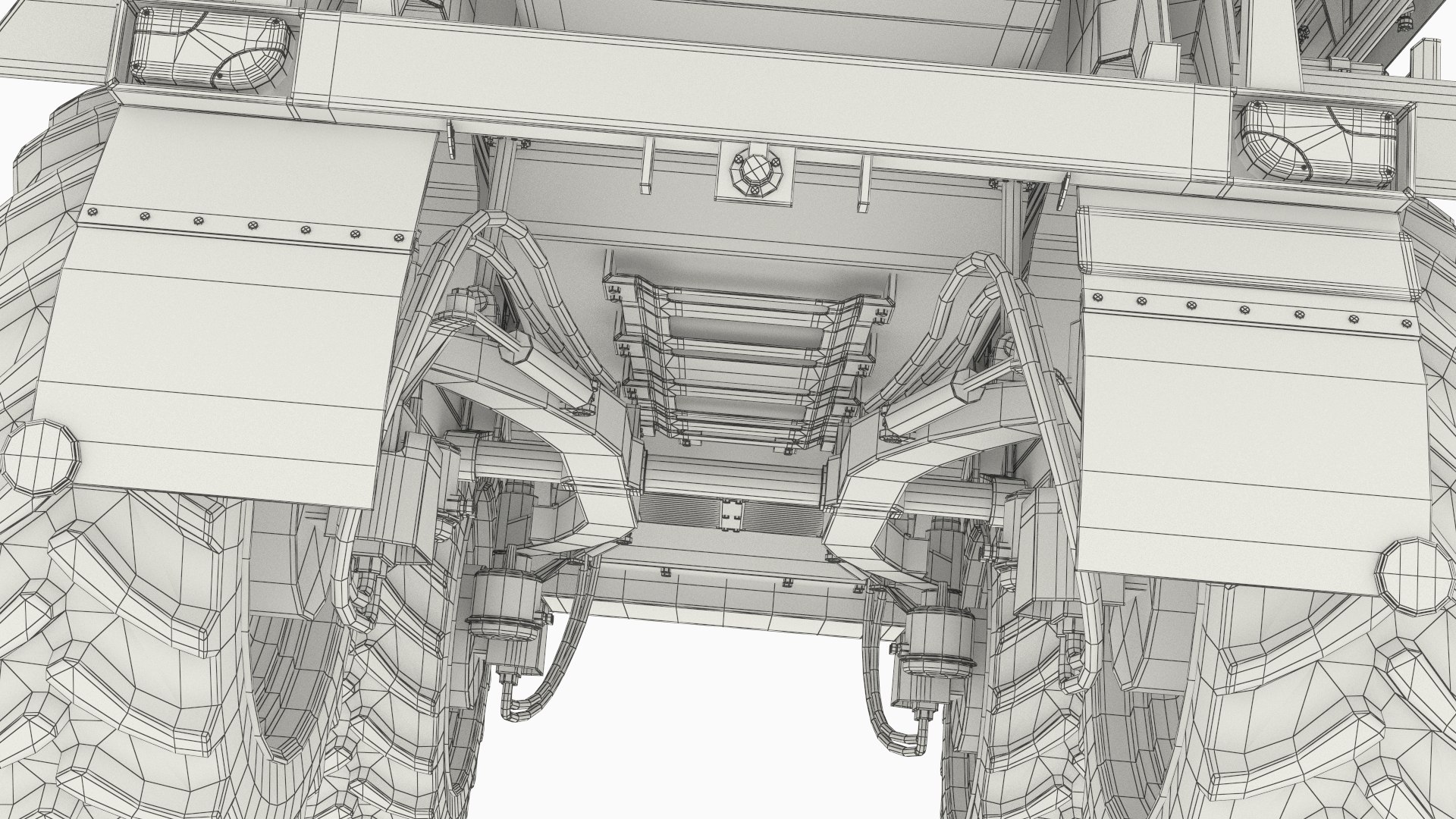 3D Agrifac Condor 5 Self-Propelled Crop Sprayer Dirty Red Rigged ...