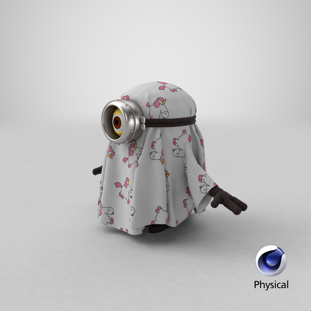 Minion Ghost Stuart 3D Model - TurboSquid 1648092