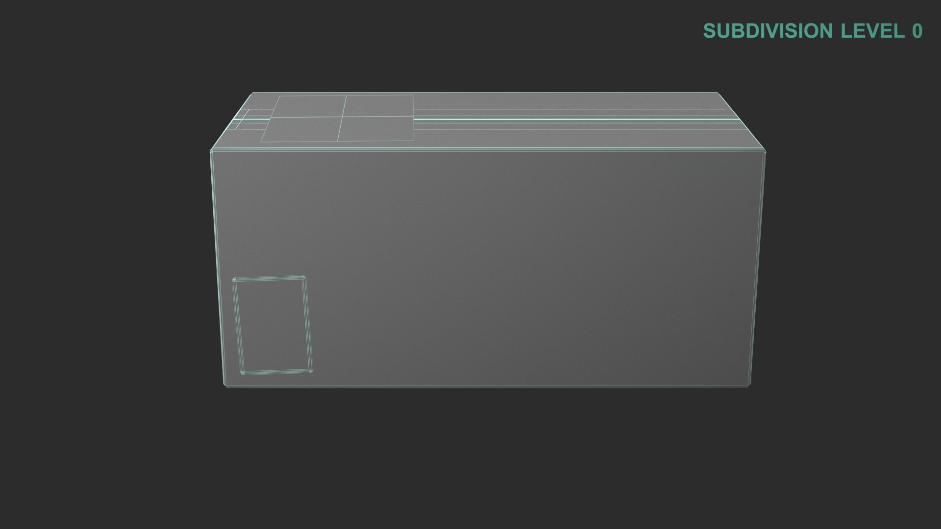 3D Amazon Parcels Box 36x20x18cm - TurboSquid 1990575