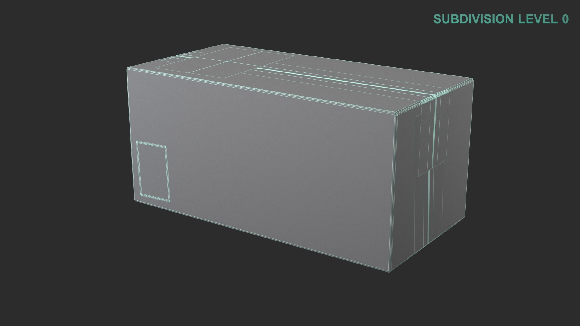 3D Amazon Parcels Box 36x20x18cm - TurboSquid 1990575