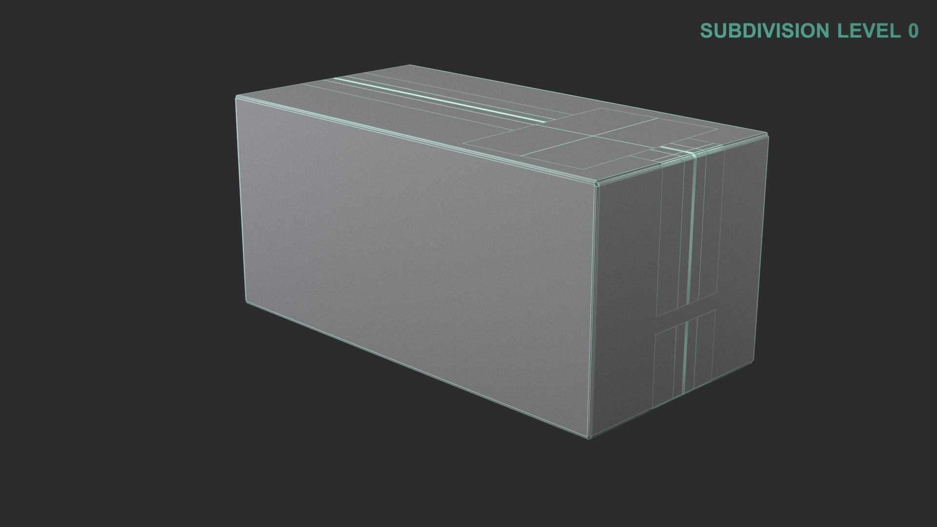 3D Amazon Parcels Box 36x20x18cm - TurboSquid 1990575
