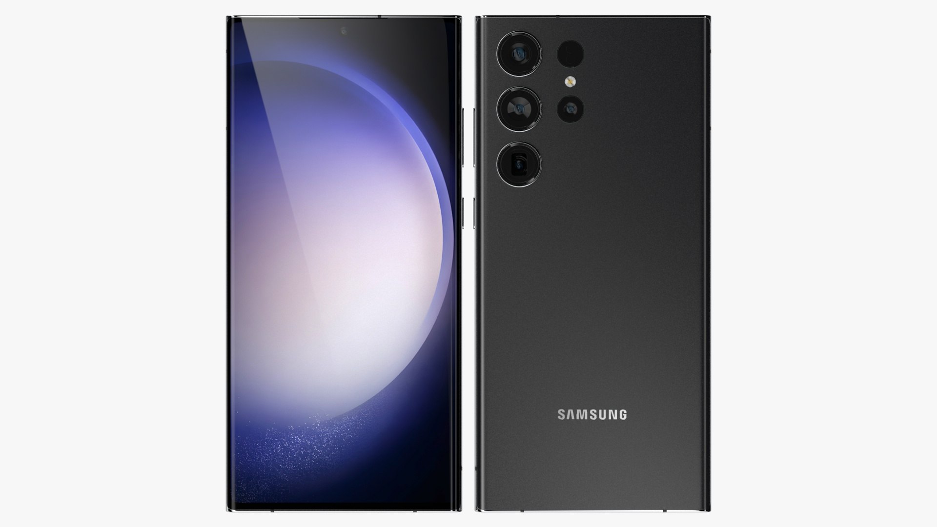 Samsung Galaxy S23 Ultra Black 3D model - TurboSquid 1974100