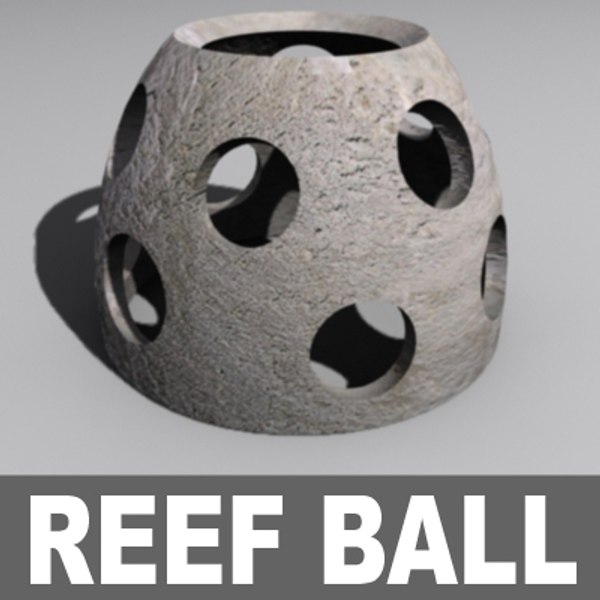 3d reef ball model
