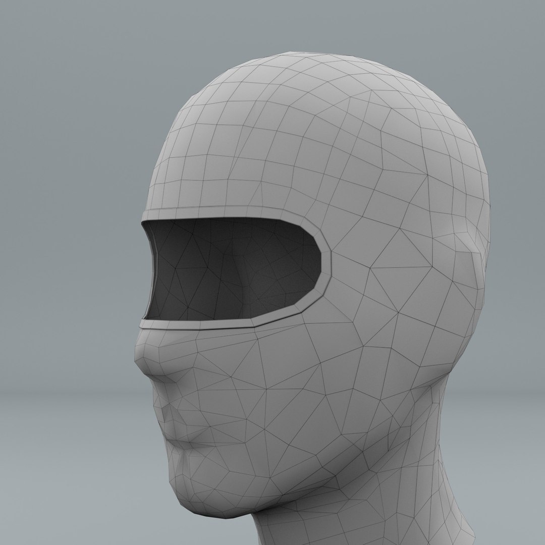 3D balaclava mask warm - TurboSquid 1296803