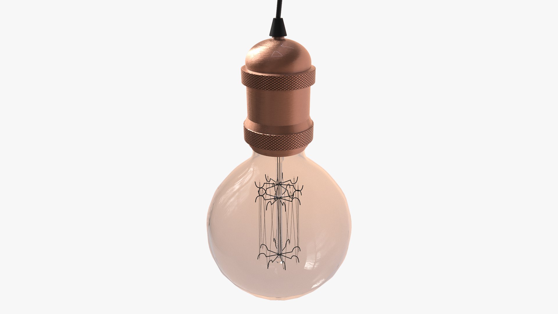 3D Edison Incandescent Lamp1 Model - TurboSquid 2094487