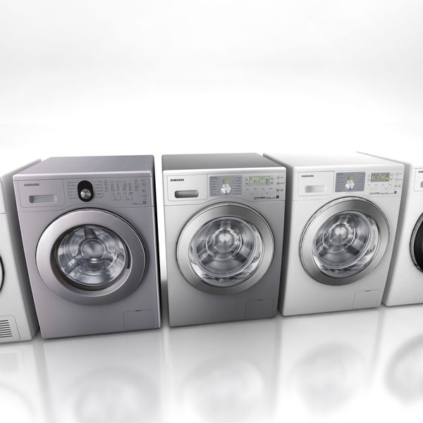 washing machines 3ds