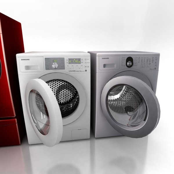 washing machines 3ds