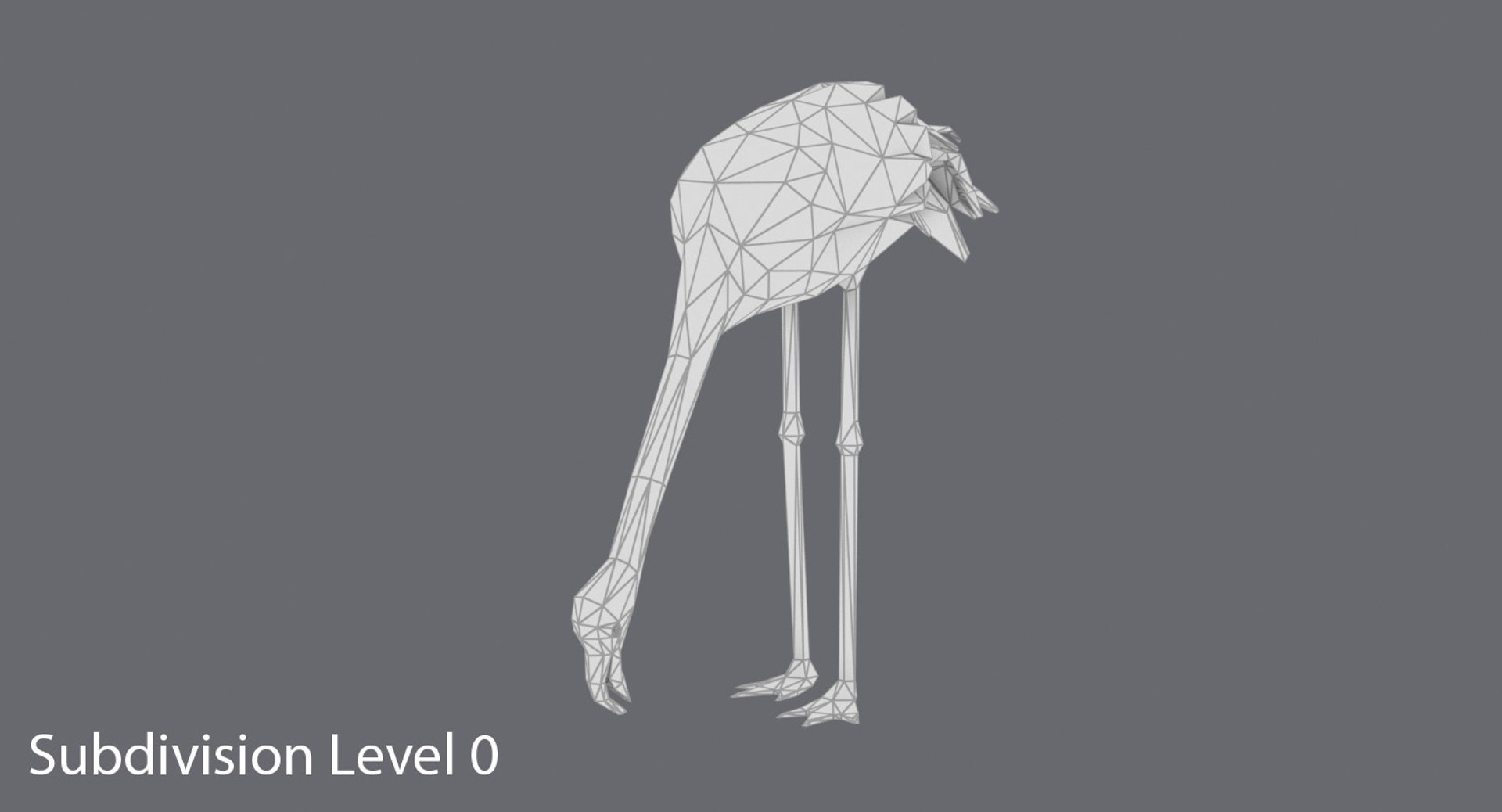 3D Flamingo---eating - TurboSquid 1219073