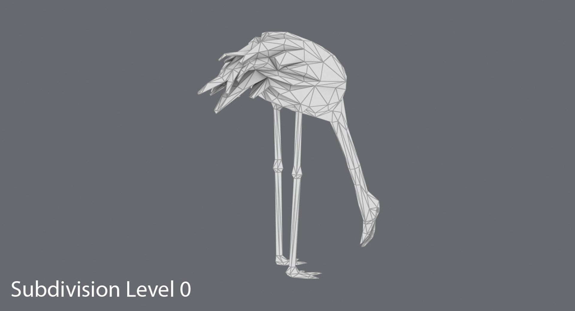 3D Flamingo---eating - TurboSquid 1219073