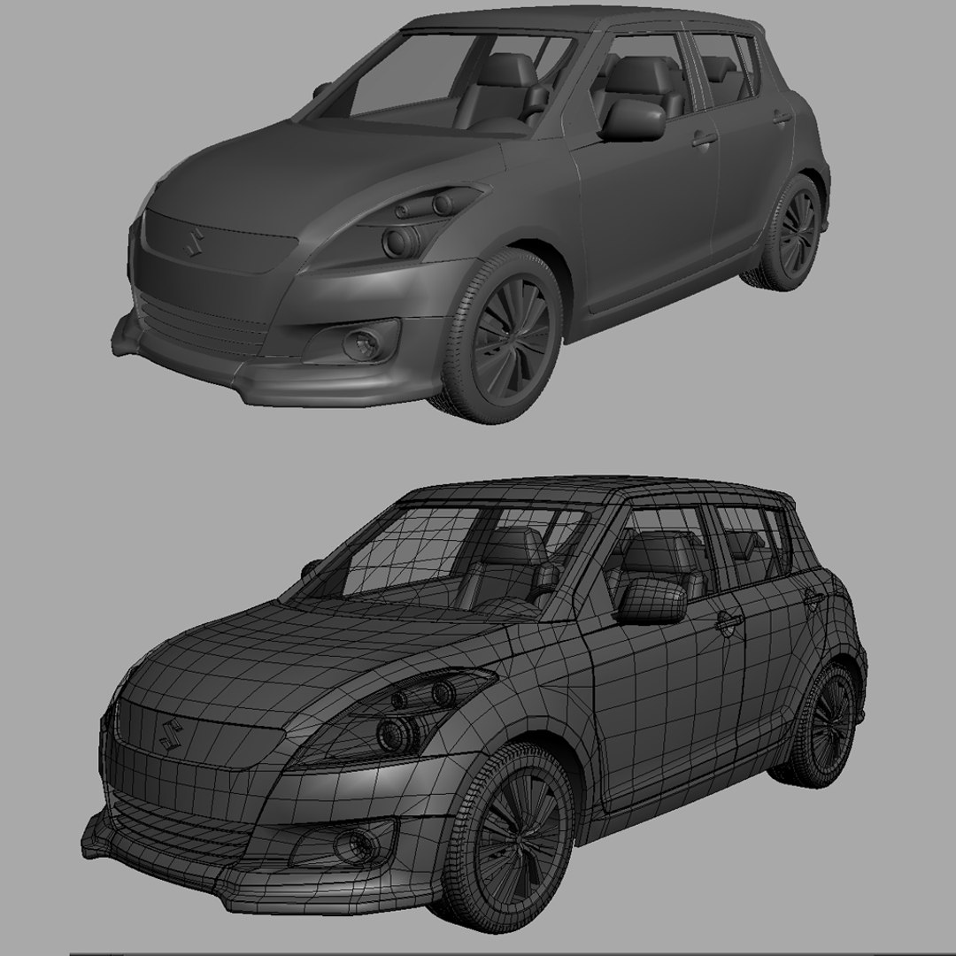 Suzuki Swift Rs 3d Model