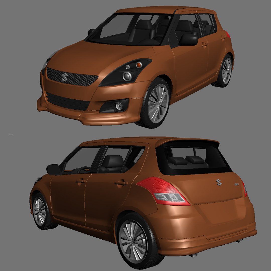 Suzuki Swift Rs 3d Model