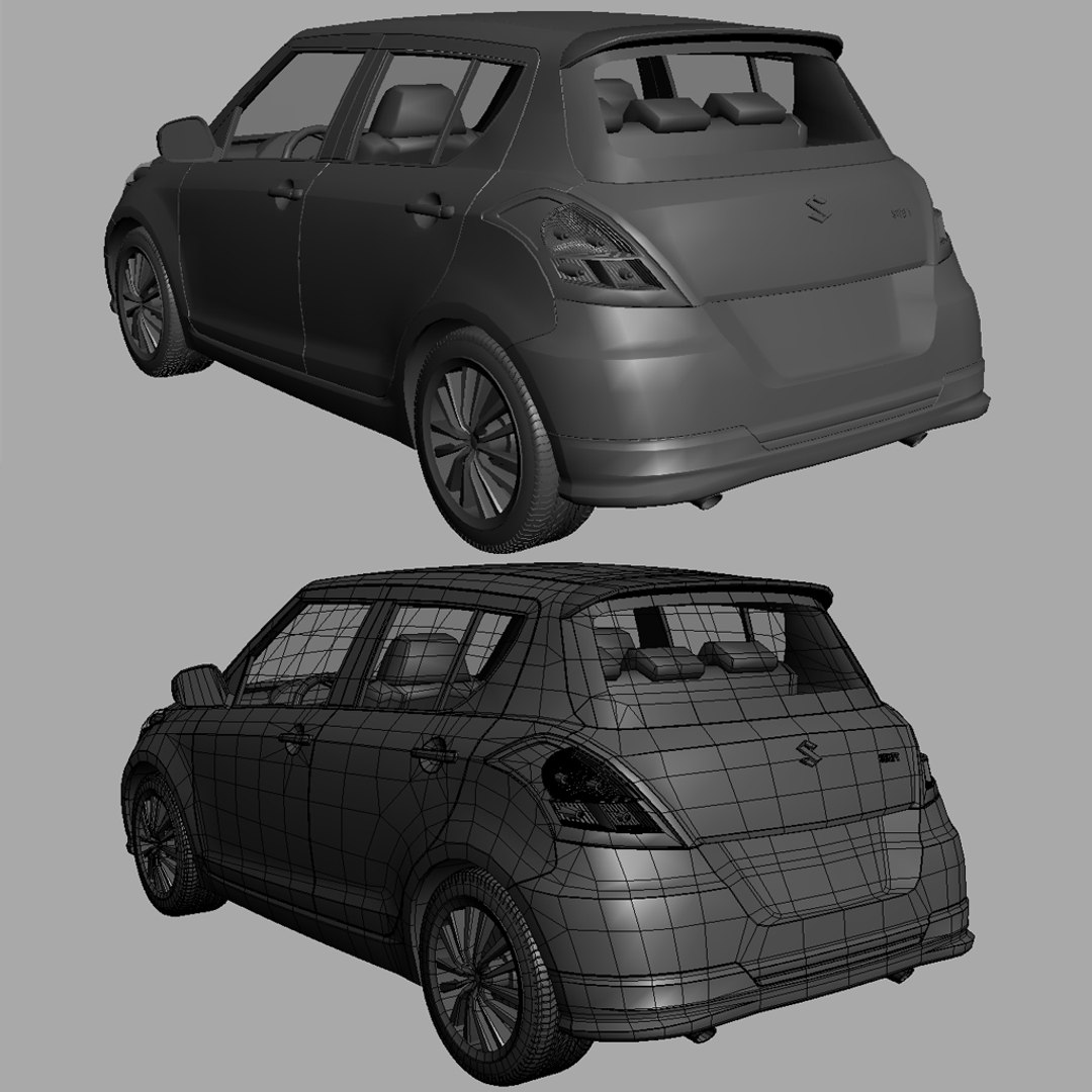 Suzuki Swift Rs 3d Model