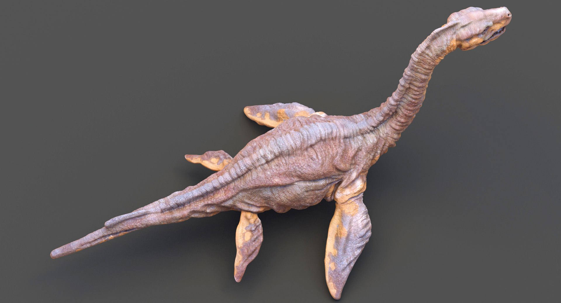 Loch Ness Monster 3d Model