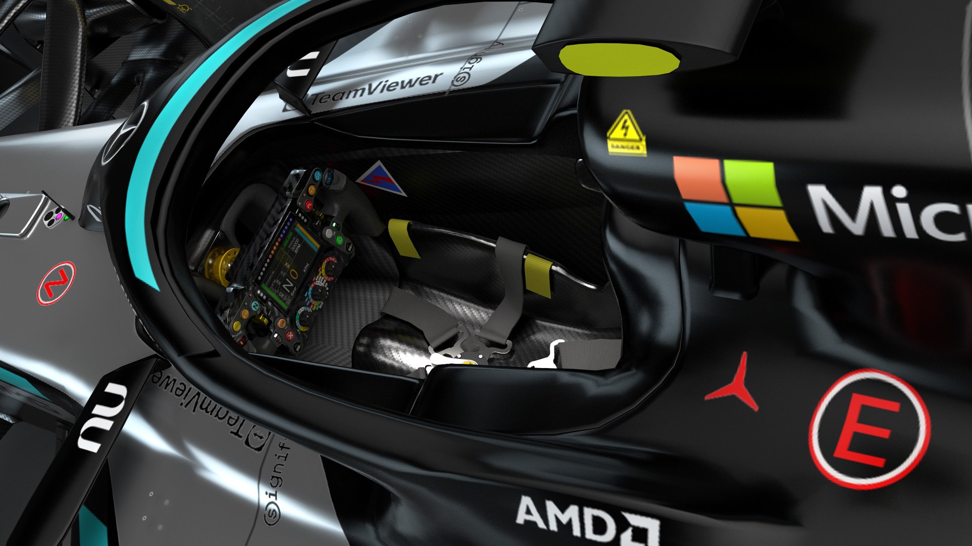 F1 Mercedes AMG W17 2026 Model - TurboSquid 2537337