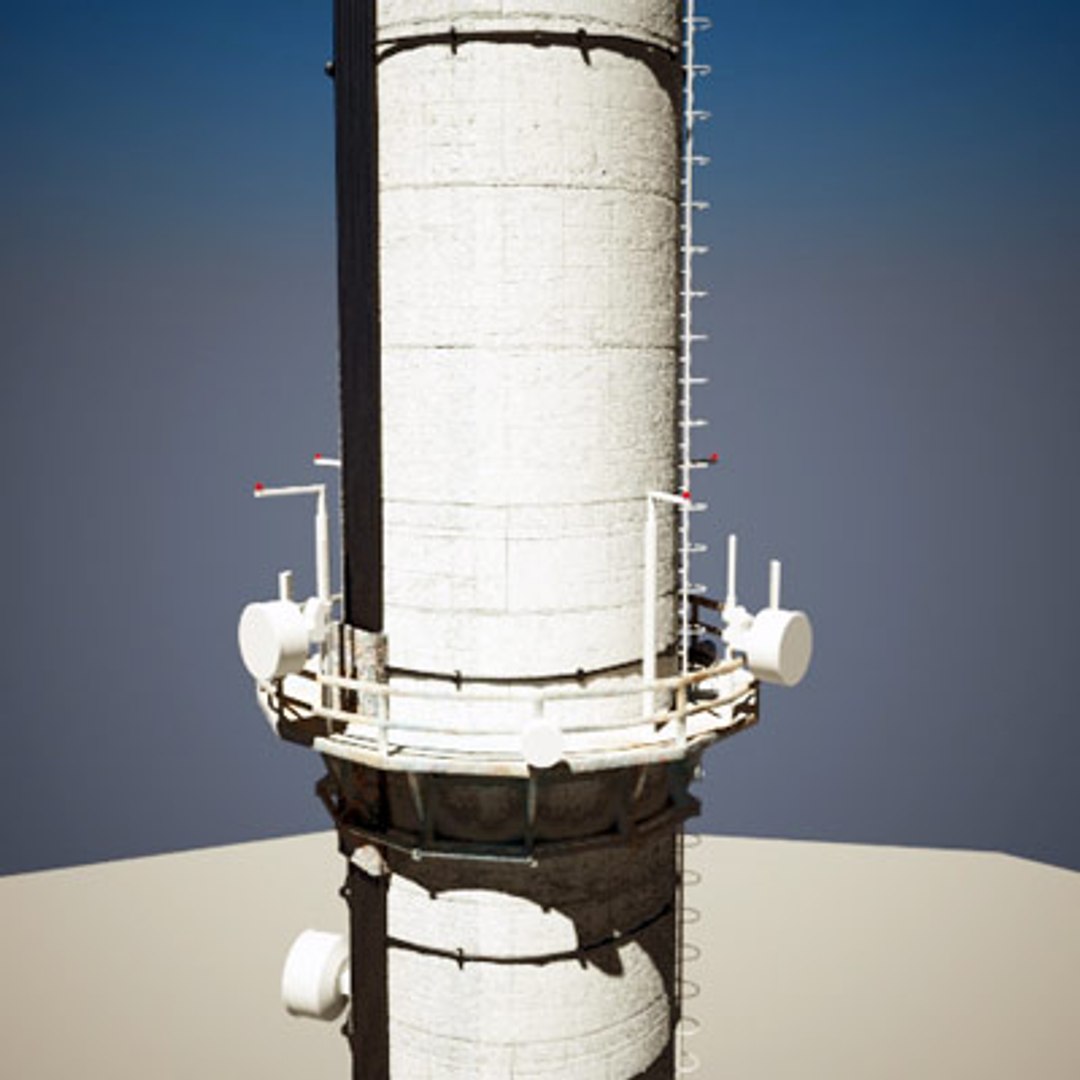 3d X Factory Chimney