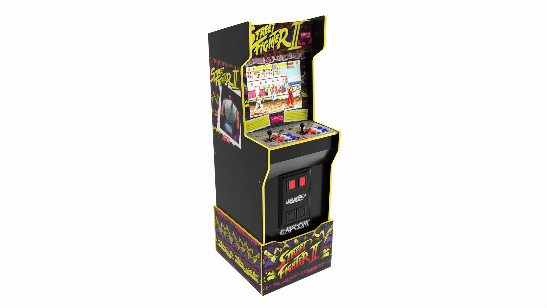 Street Fighter II Legacy Edition Full Size Arcade Machine 3D ...