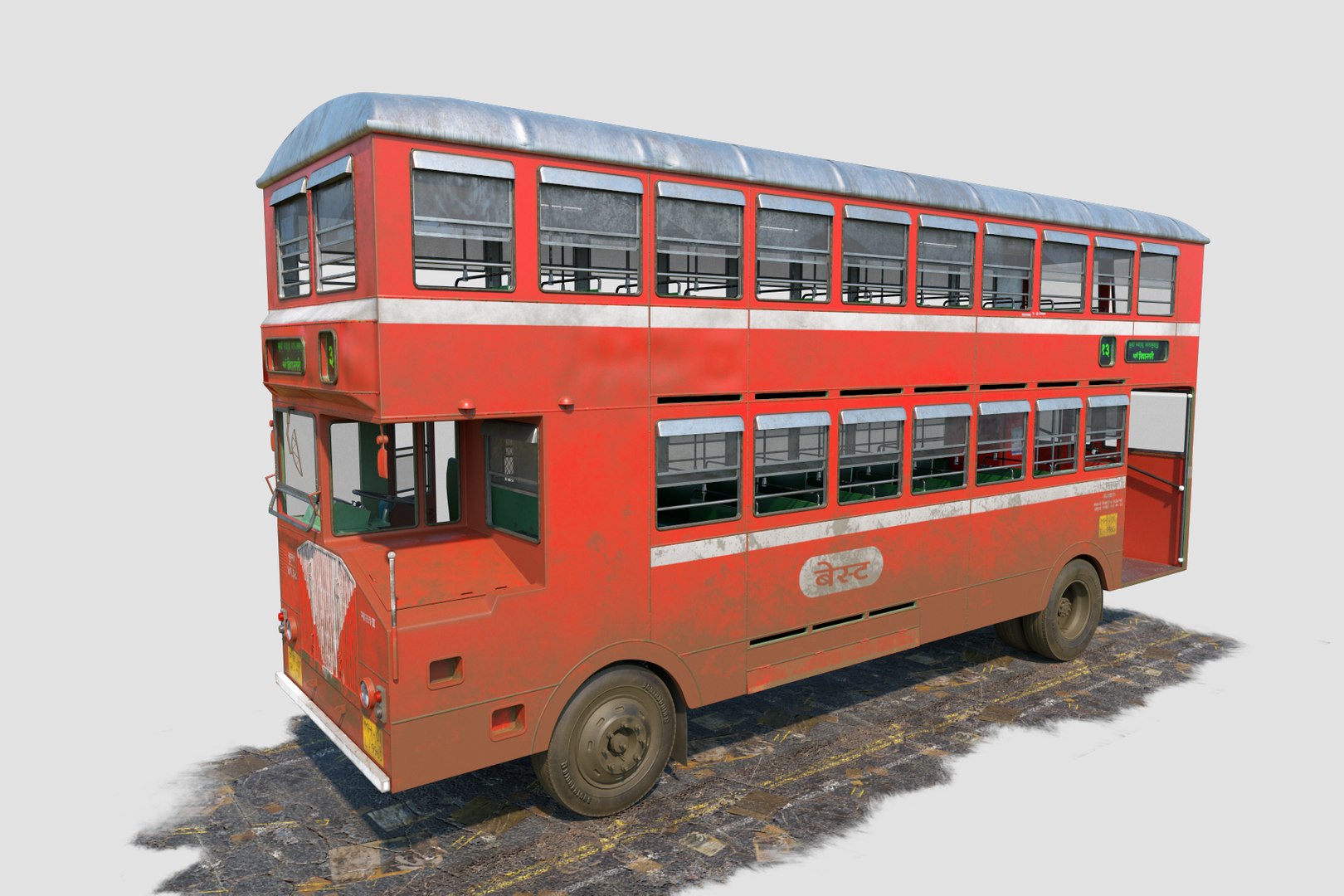 3D Best Double Decker Bus - TurboSquid 1848161