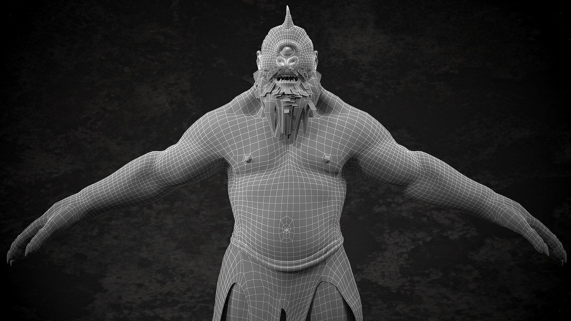 3D Giant Cyclops Base Mesh Model - TurboSquid 2154424