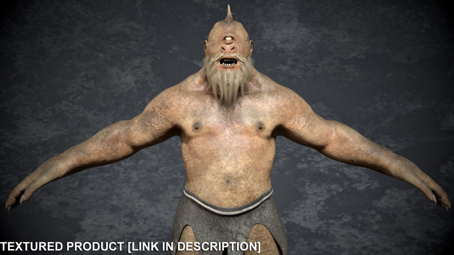 3D Giant Cyclops Base Mesh Model - TurboSquid 2154424