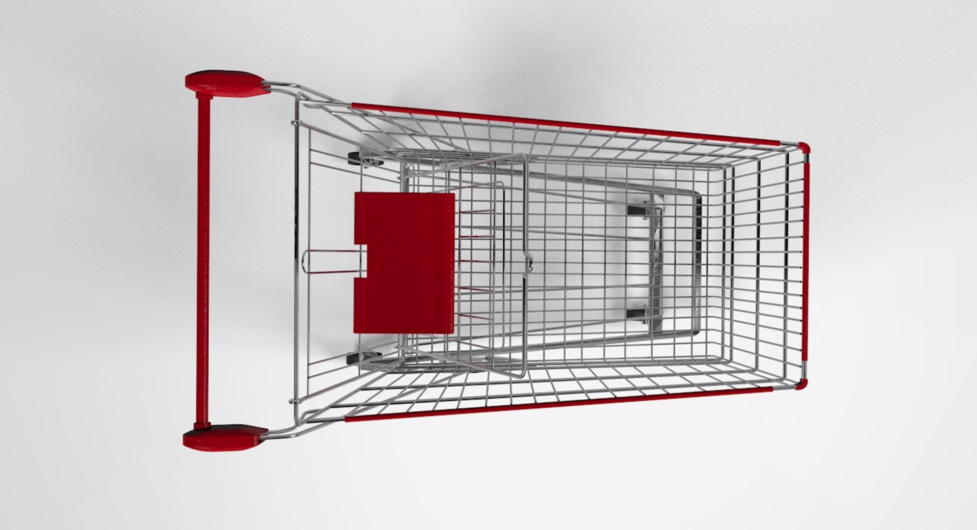 3D Shopping Trolley Model - TurboSquid 1596952