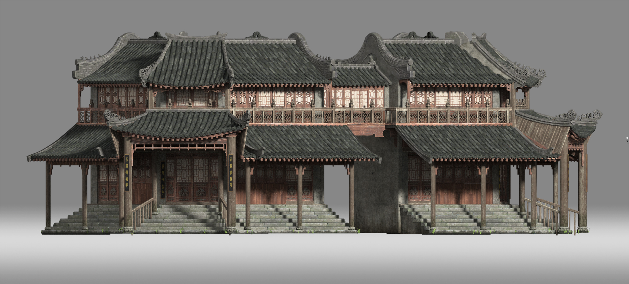 3D ancient architecture model - TurboSquid 1719136