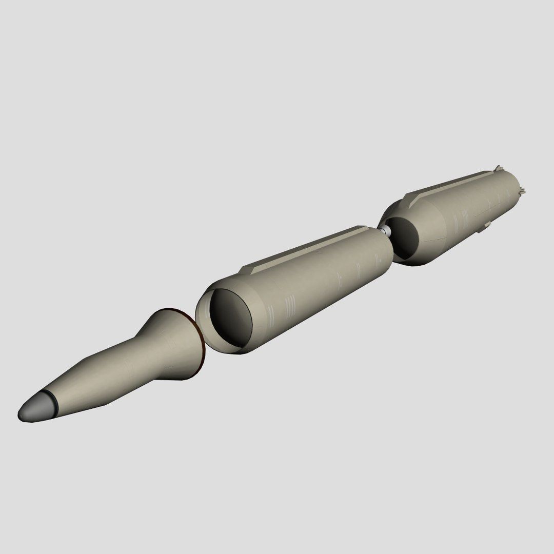3ds Max 2 Simorgh Missile
