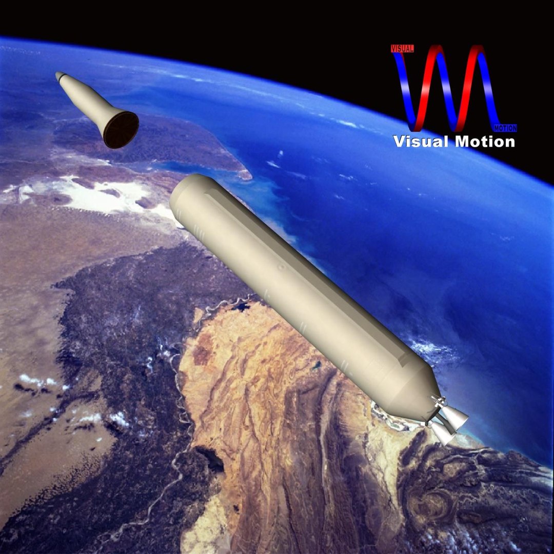 3ds Max 2 Simorgh Missile