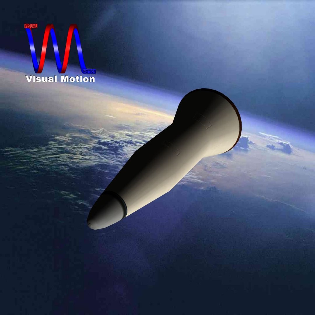 3ds Max 2 Simorgh Missile