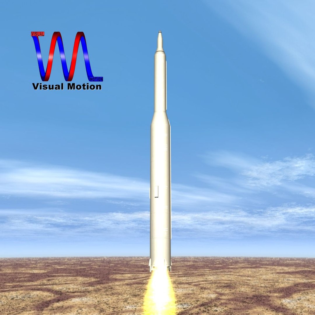 3ds Max 2 Simorgh Missile