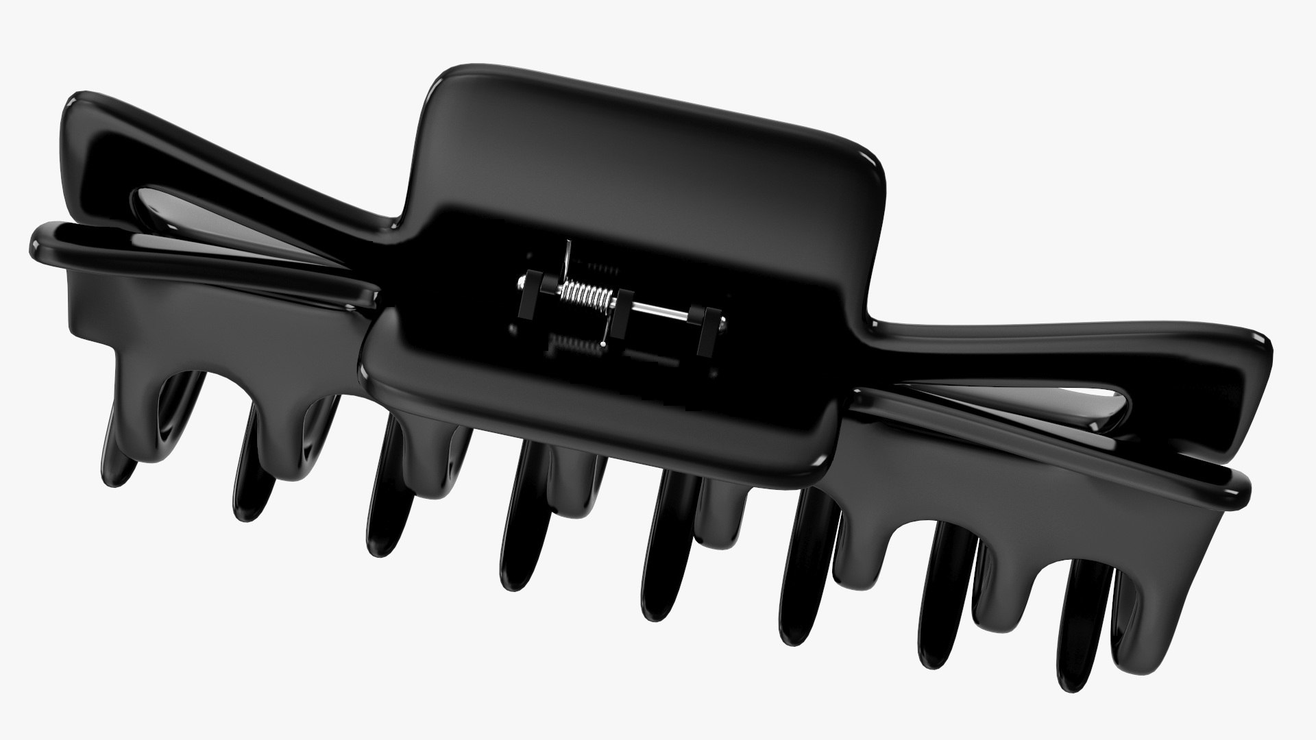 3D Plastic Claw Hair Clip - TurboSquid 2117329