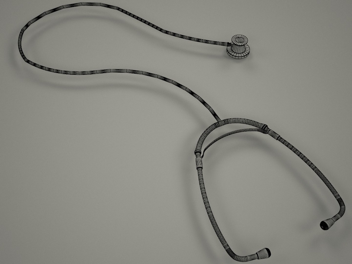 3d Model Stethoscope