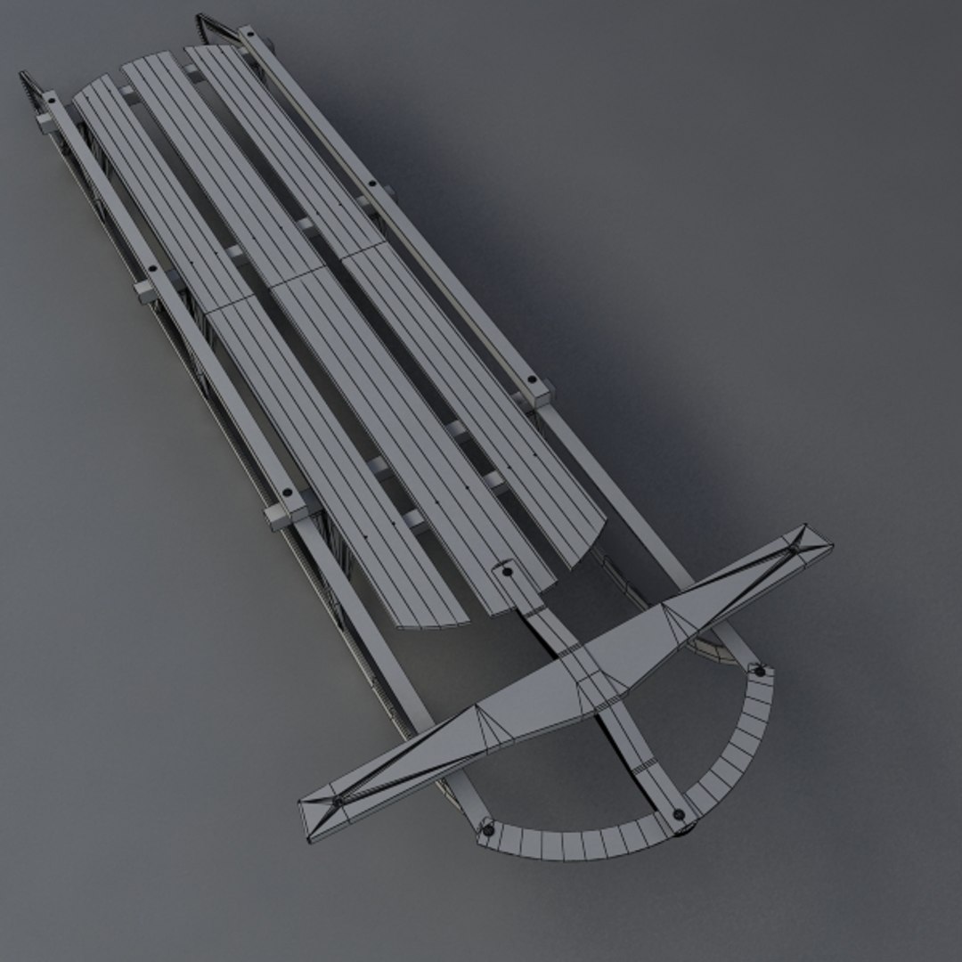 Sled 3d Model