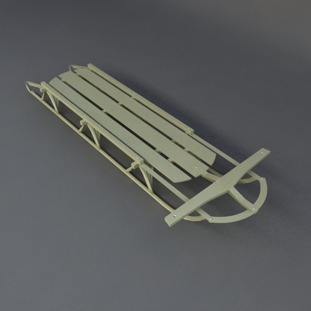 Sled 3d Model