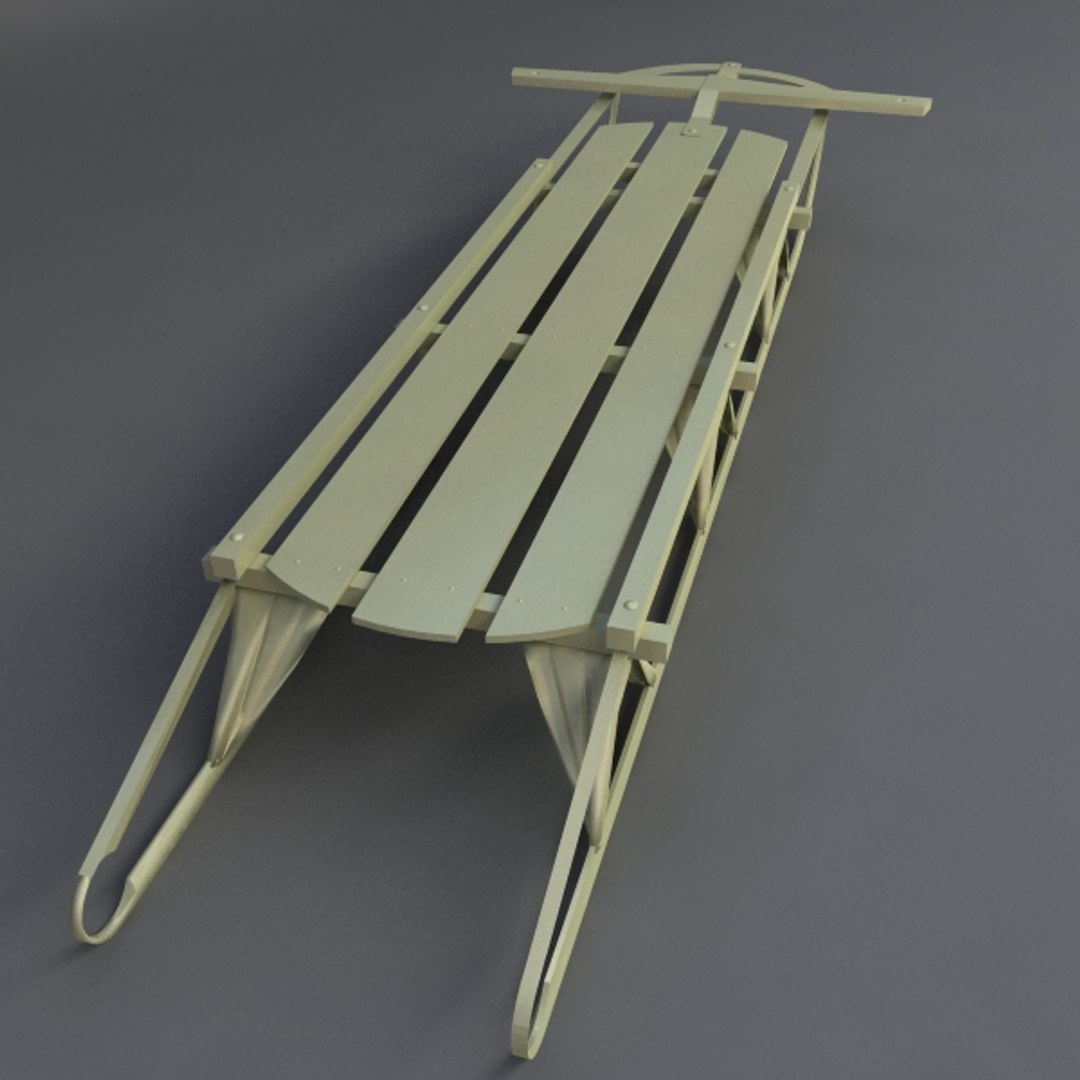Sled 3d Model