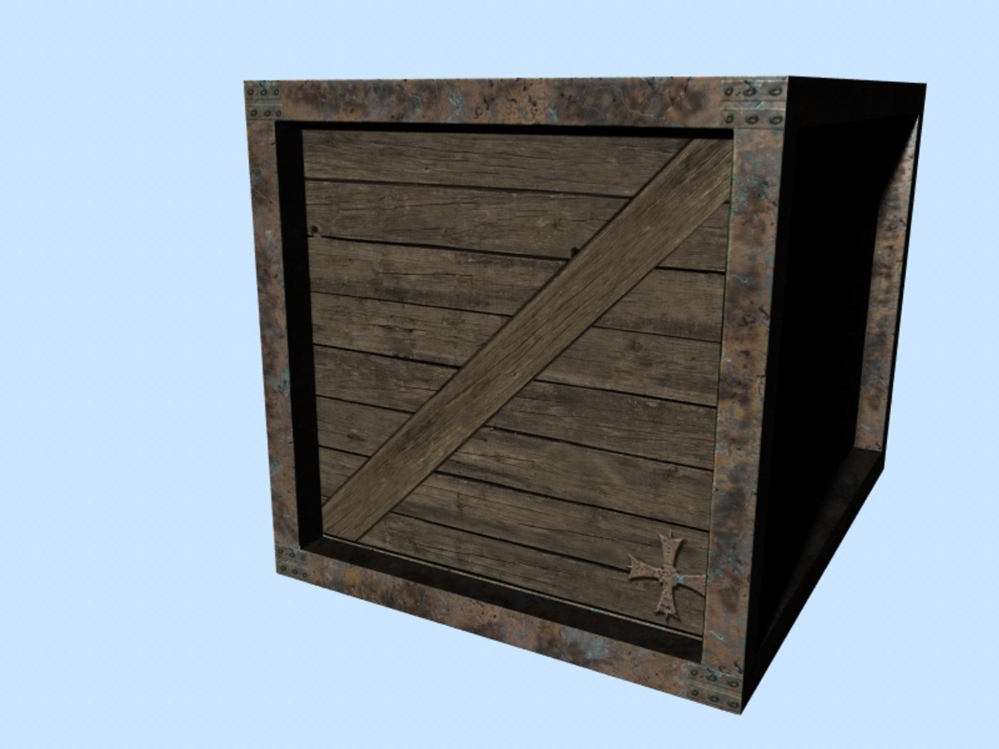 3d model of box set