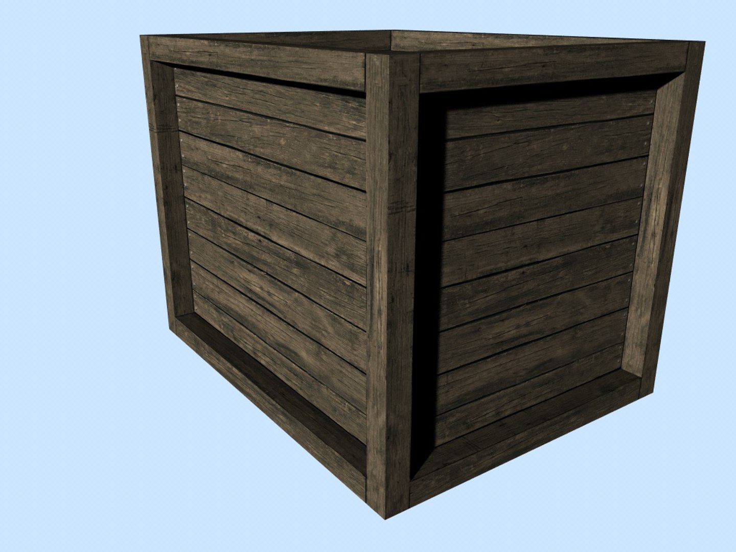 3d model of box set