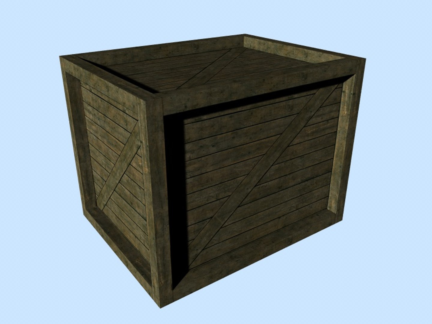 3d model of box set