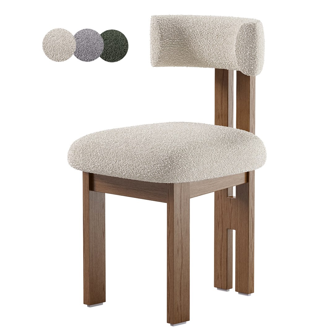 Carina Dining Chair 3D Model - TurboSquid 2321812