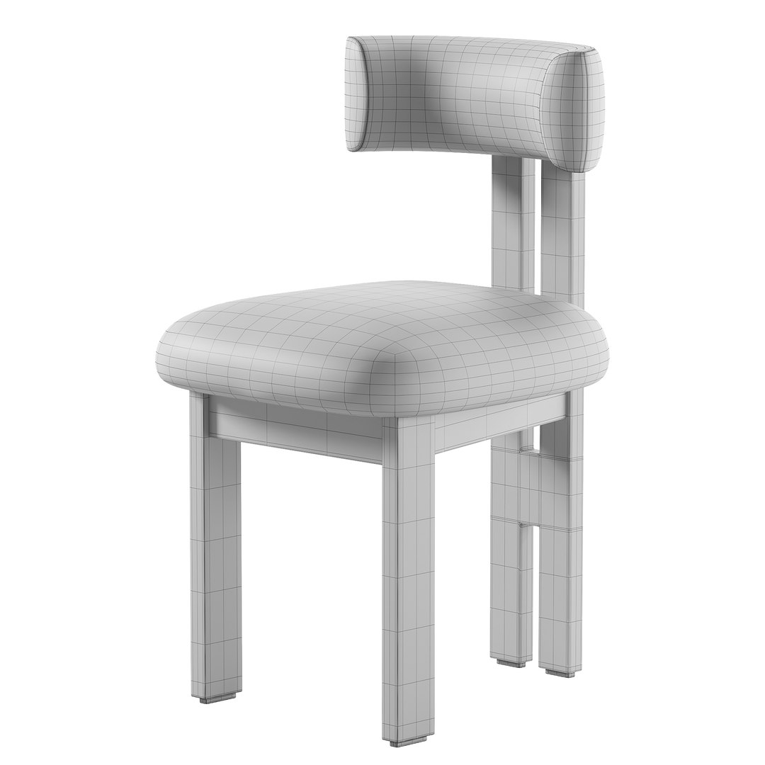 Carina Dining Chair 3D Model - TurboSquid 2321812