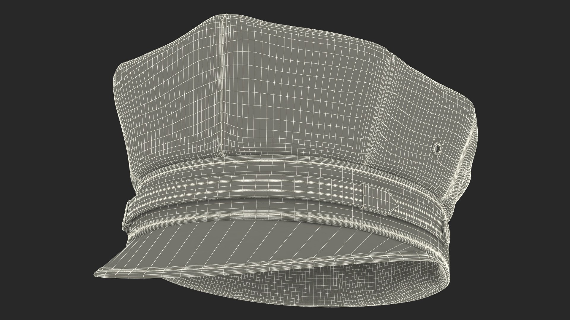 Police Officer Cap 3D Model - TurboSquid 2250027
