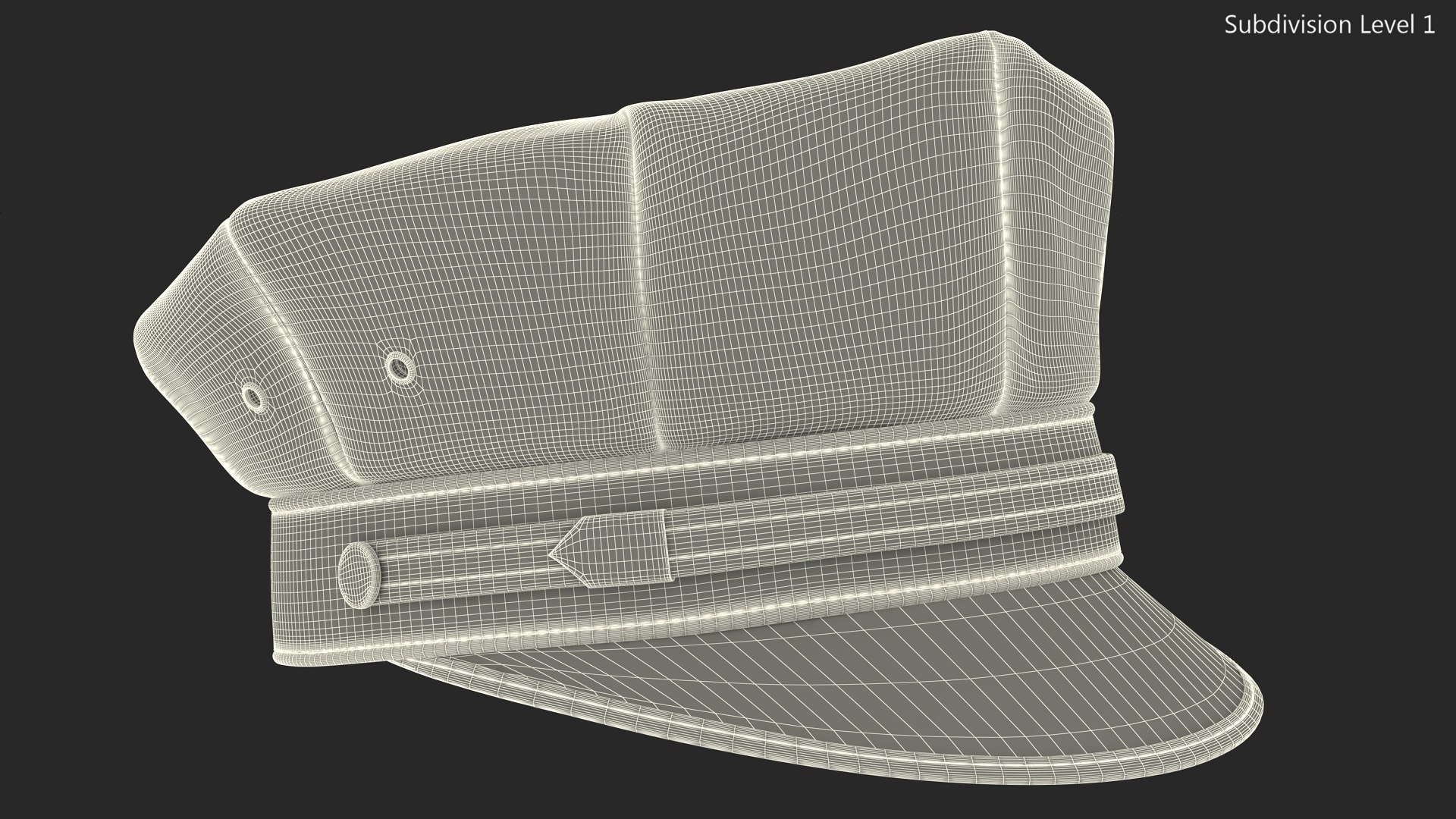 Police Officer Cap 3D Model - TurboSquid 2250027
