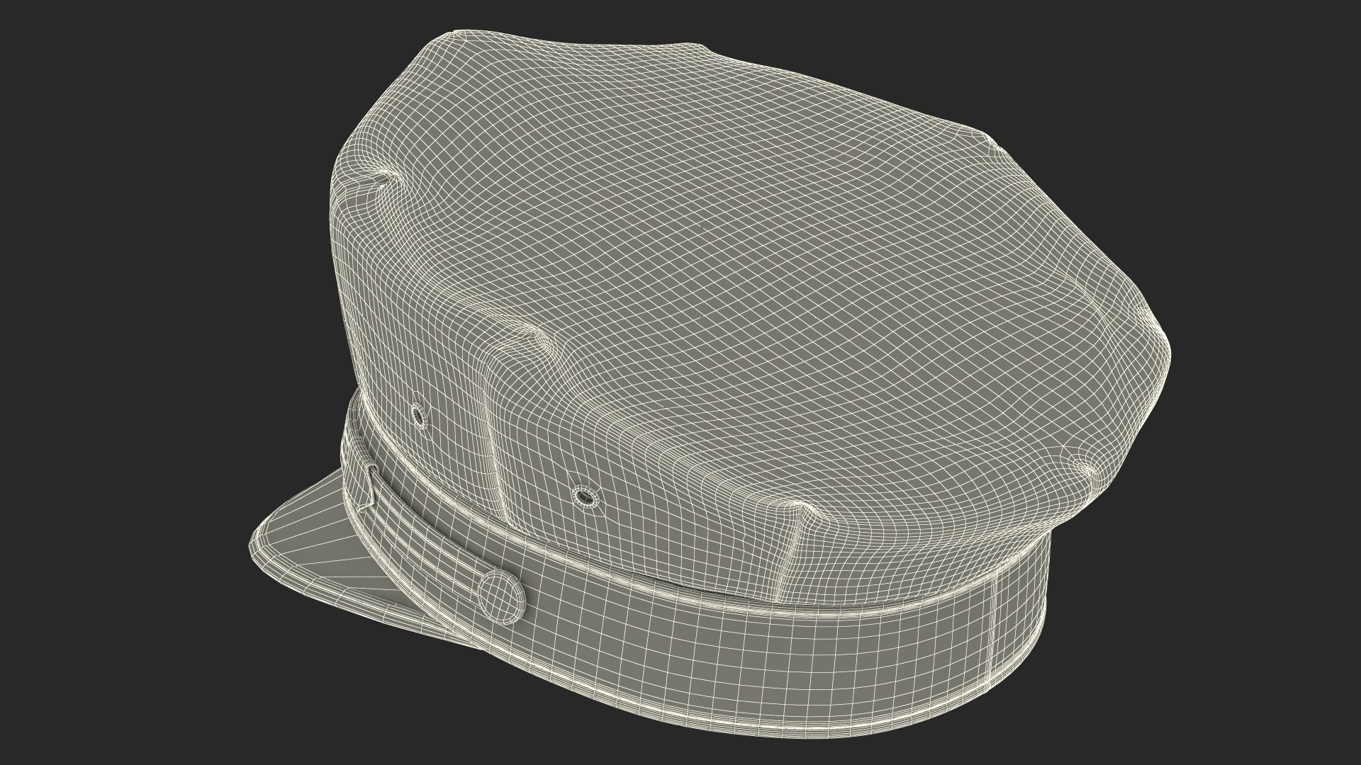 Police Officer Cap 3D Model - TurboSquid 2250027