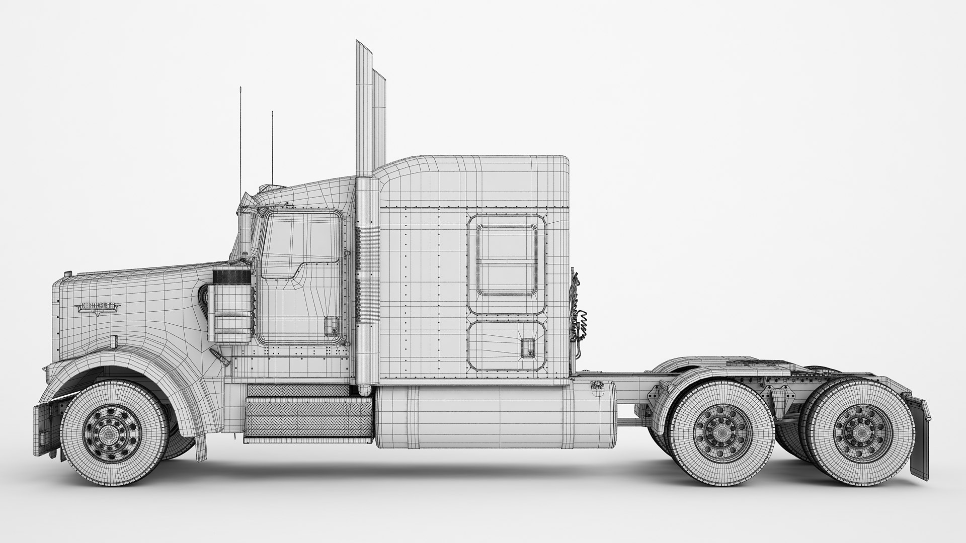 3D model Kenworth W900L 2012 03 - TurboSquid 1942367