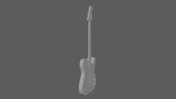 3D guitar model - TurboSquid 1774613