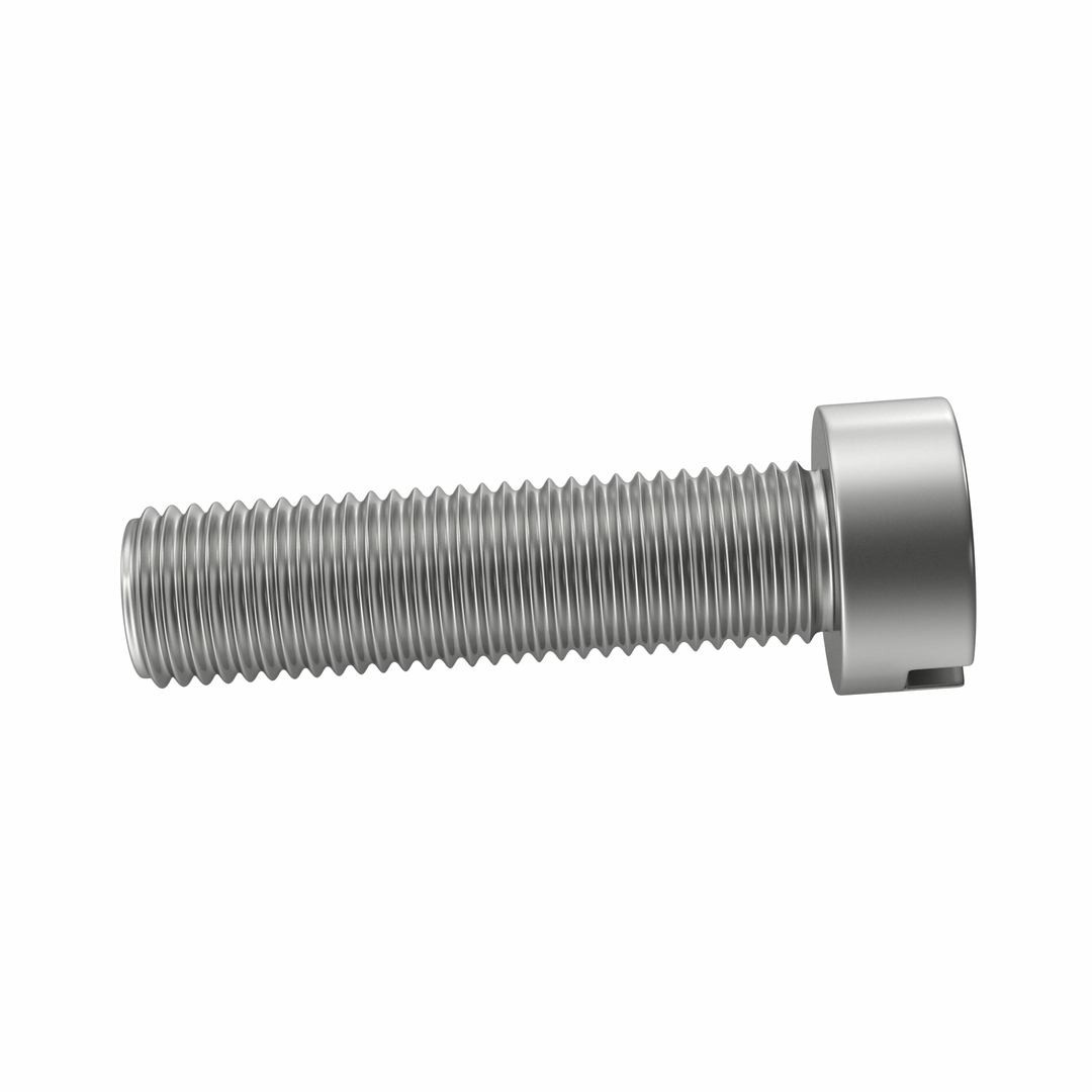 3D Model Slotted Head Bolt - TurboSquid 1975692
