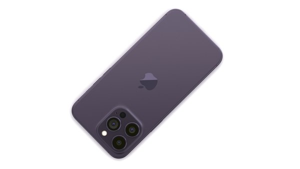 Apple iPhone 14 Pro Max Deep Purple model - TurboSquid 1969878